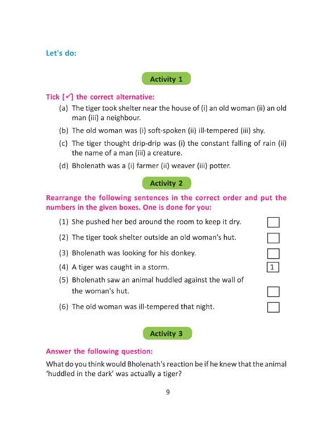WBBSE Class 6 English Chapter 1 PDF Might Learn