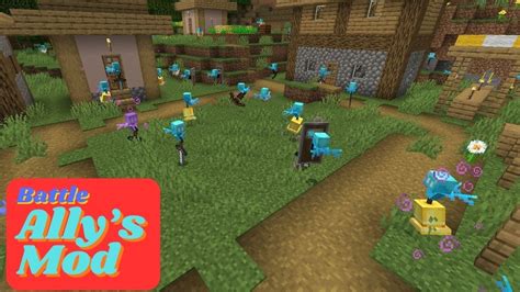 Battle Allys Mod Showcase Minecraft Youtube