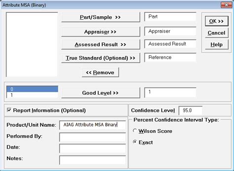 Sigmaxl Attribute Msa Reports In Excel Using Sigmaxl