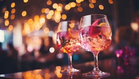 Premium Photo People In A Party Drinking Glasses Of Sangria In