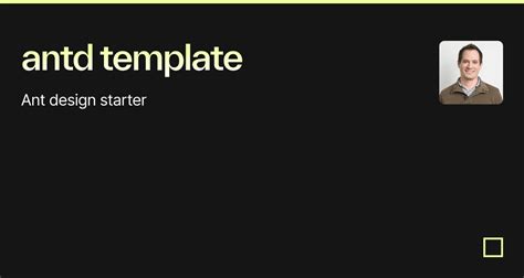 Antd Examples CodeSandbox