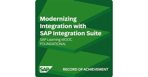 Subhojit Ghosh On Linkedin Modernizing Integration With Sap Integration Suite Sap Learning