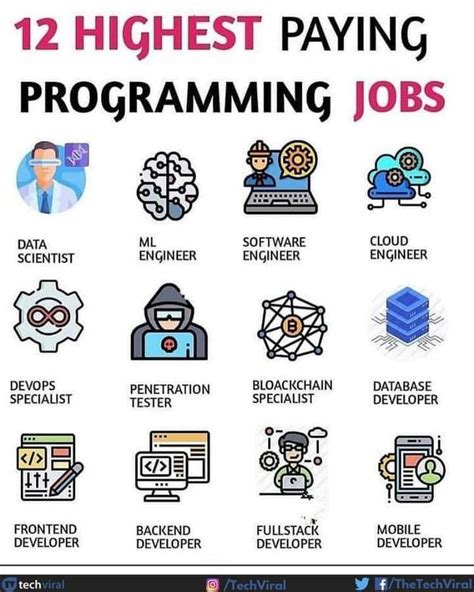 The Highest Paying Programming Jobs