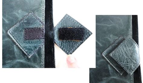 Green Leather Journal Cover Vintage Handmade Address Book Etsy