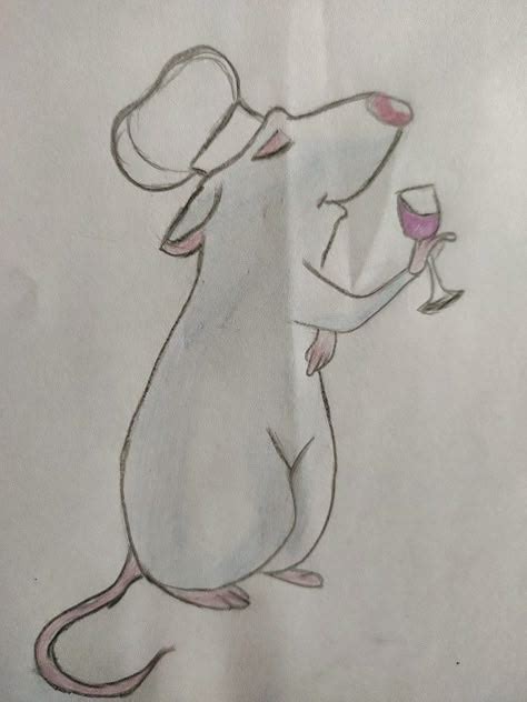 How To Draw Ratatouille