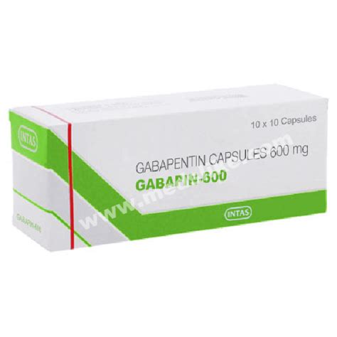 Gabapin 600mg Tablet Gabapentin Side Effects Uses Dosage Price
