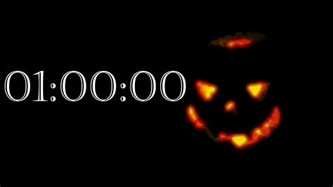 HOUR Halloween Timer With Scary Alarm YouTube