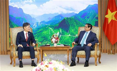 Thủ Tướng Tiếp Tư Lệnh Cơ Quan Cảnh Sát Quốc Gia Hàn Quốc Baotintucvn
