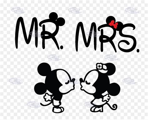 Kisses Clipart Minnie Mouse Mickey Y Minnie Vector Hd Png Download Vhv
