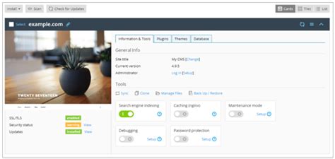 Control Panels Advanced Administration Handbook Wordpress Developer Resources