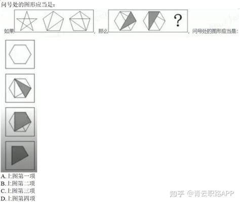北森测评 图形推理解题攻略 知乎