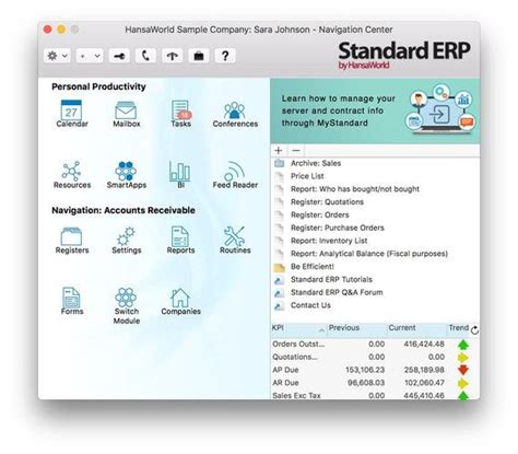 Standard Erp Software Erp Pricing Demo And Comparison Tool