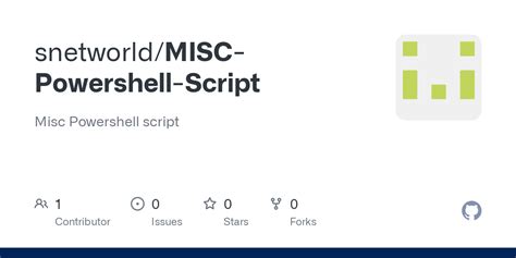 github snetworld misc powershell script misc powershell script
