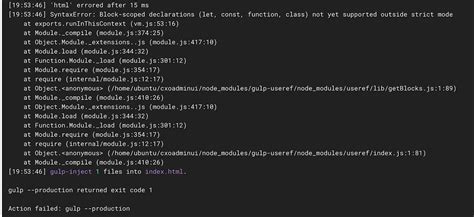 Syntaxerror Block Scoped Declarations Let Const Function Class Not Yet Supported Outside