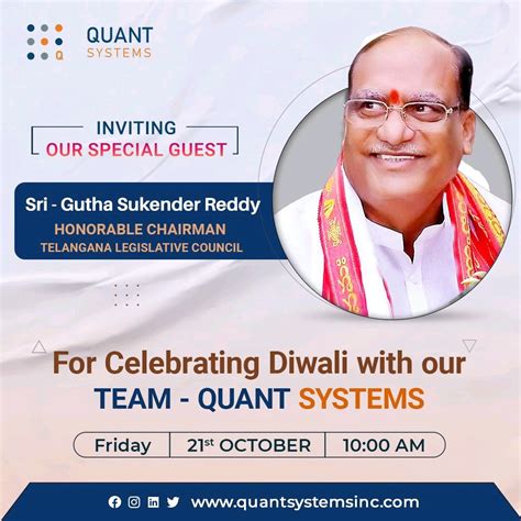 Manogna Muchala On Linkedin Its A Great Gesture Having “sri Gutha Sukender Reddy” Garu At Our