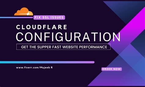 Setup Cloudflare Cdn Ssl Fix Website Loading Time By Corewebvitals Fiverr