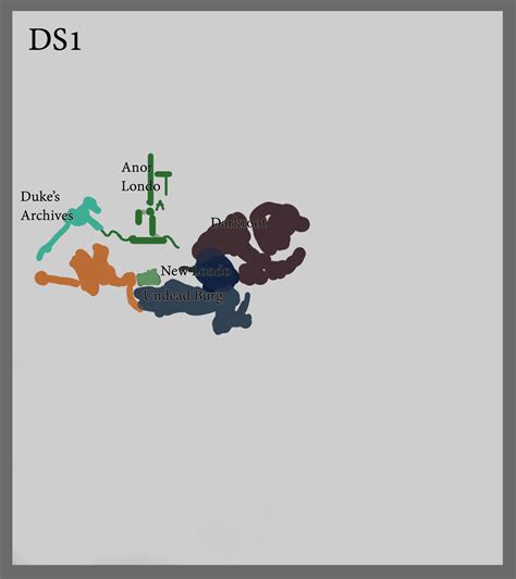  Map Of Ds1 Vs Ds3 Rdarksouls3