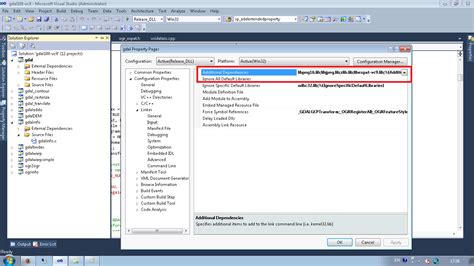 Visual Studio Can Not Open Input File Libpng Vc Lib Stack Overflow
