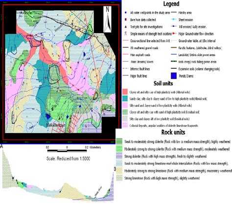 6 Multi Purpose Engineering Geological Map And Engineering Geological Download Scientific