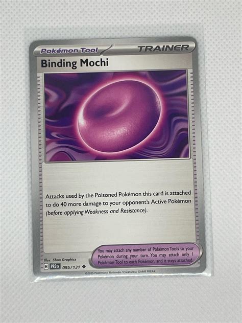 Pokemon Prismatic Evolutions Binding Mochi Aukro