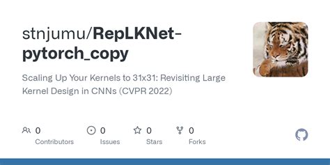 Github Stnjumureplknet Pytorchcopy Scaling Up Your Kernels To 31x31 Revisiting Large