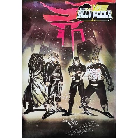 โปสเตอร์ วง Silly Fools ซิลลี่ ฟูลส์ วง ดนตรี ไทย ร็อก รูป ภาพ ติดผนัง สวยๆ Poster 34 5 X 23 5