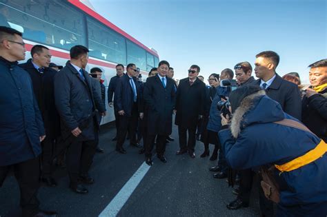 Гачуурт Налайх Чойр чиглэлийн хатуу хучилттай автозам ашиглалтад орлоо Updown Mn