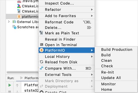 PlatformIO CLion Documentation
