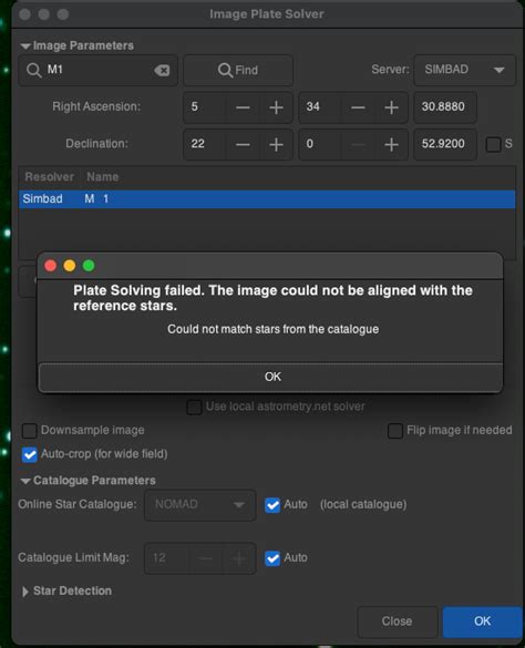plate solving problem siril discussions telescope live community