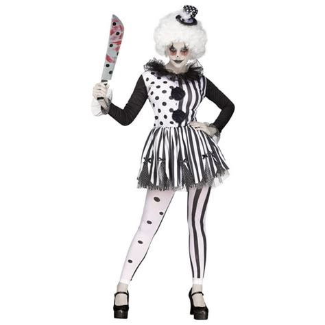 Womens Sexy Clown Costume