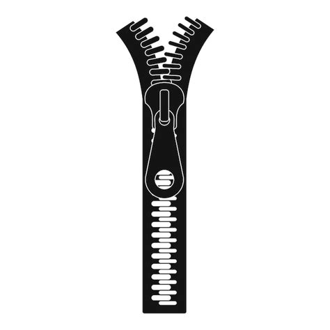 Ícone zip pequeno ilustração simples do ícone vetor zip pequeno para