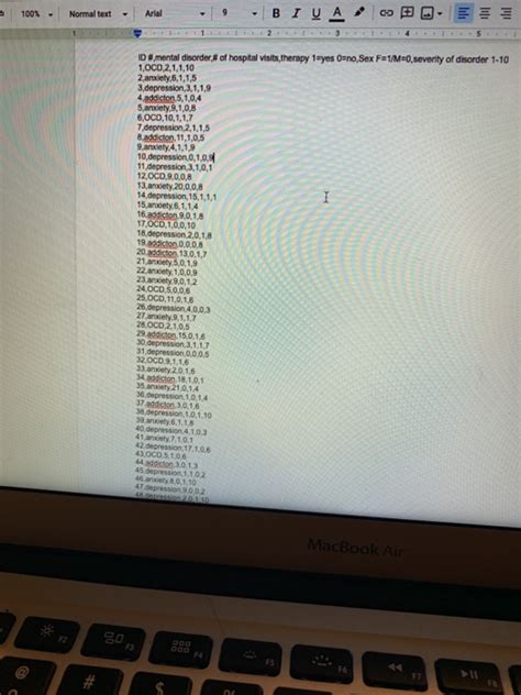 Solved Part B Creating A New Data File And Examining