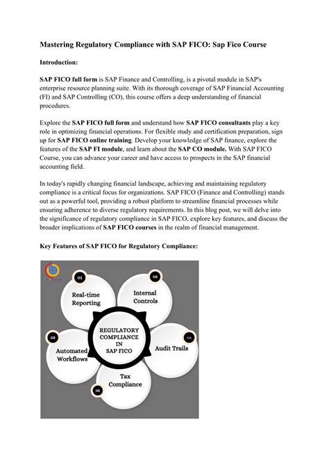 Ppt Mastering Regulatory Compliance With Sap Fico Sap Fico Course Ppt Mastering Regulatory Compliance With Sap Fico Sap Fico Course
