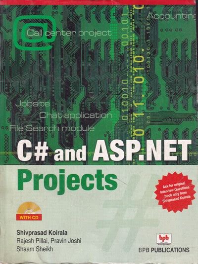 c and asp net projects shivprasad koiralarajesh pillai pravin joshi shaam sheikh bpb