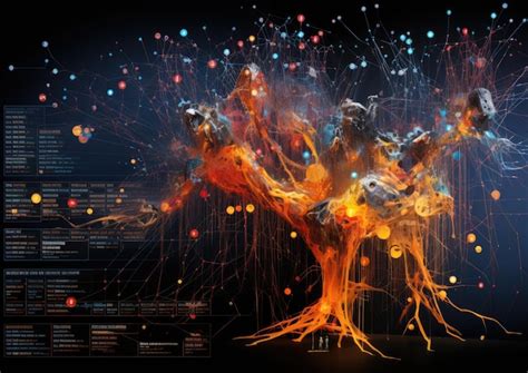 Premium Ai Image An Abstract Representation Of Ai Learning From Past Cyber Attacks To Predict