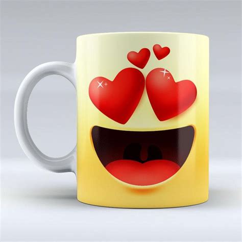 Love Emoji Mug Emoji Mug Mugs Emoji