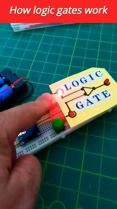 Creative Idea How Logic Gates Work Arduino Project Youtube