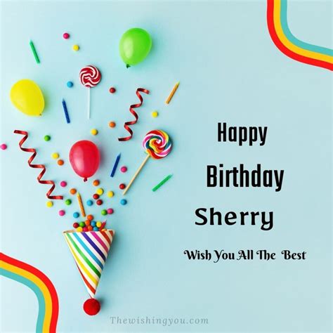 100 Hd Happy Birthday Sherry Cake Images And Shayari