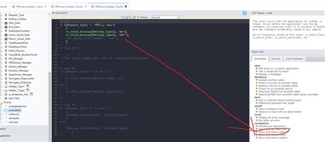 Hide Field In Pdf Report General Scriptcase Low Code