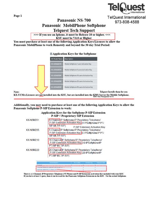 Ns700 Ucma Sip Softphone Panasonic Ksu Setup Pdf Telecommunications