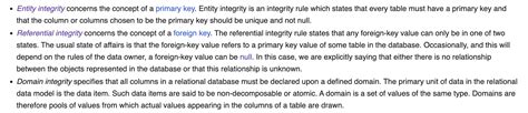 What Type Of Integrity Constraint Is Not Null R Sql