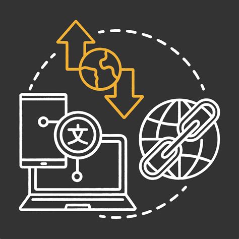 Localization Testing Chalk Concept Icon Software Development Stage Idea Thin Line Illustration