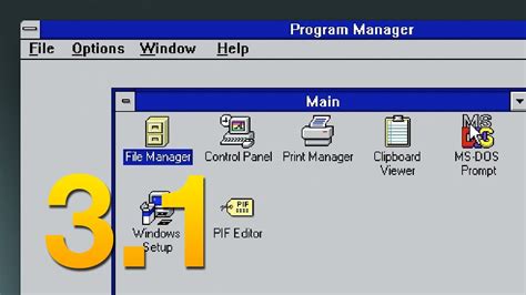 A Tour Of Windows 3 1 Software Showcase Youtube