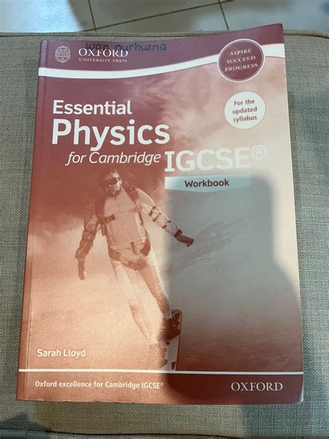 Igcse Physics Workbook Hobbies And Toys Books And Magazines Textbooks On Carousell