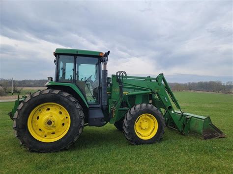John Deere 7410 Mfwd W 740 Self Leveling Loader Live And Online