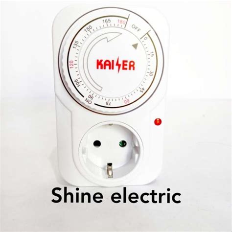 Promo Timer Listrik 3 Jam 3jam Kaiser Colokan Timer Analog Stop Kontak Berkualitas Diskon 8