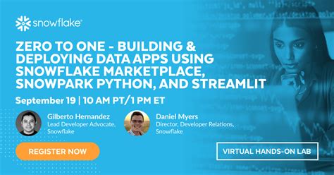 Zero To One Building And Deploying Data Apps Using Snowflake Marketplace Snowpark Python And