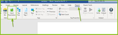 Input Parameters Reference Fluent Docs