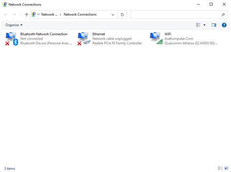 Cara Melihat Password Wifi Dengan Ncpa Cpl