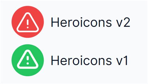 `exclamation triangle` is not properly centered · issue 774 · tailwindlabs heroicons · github